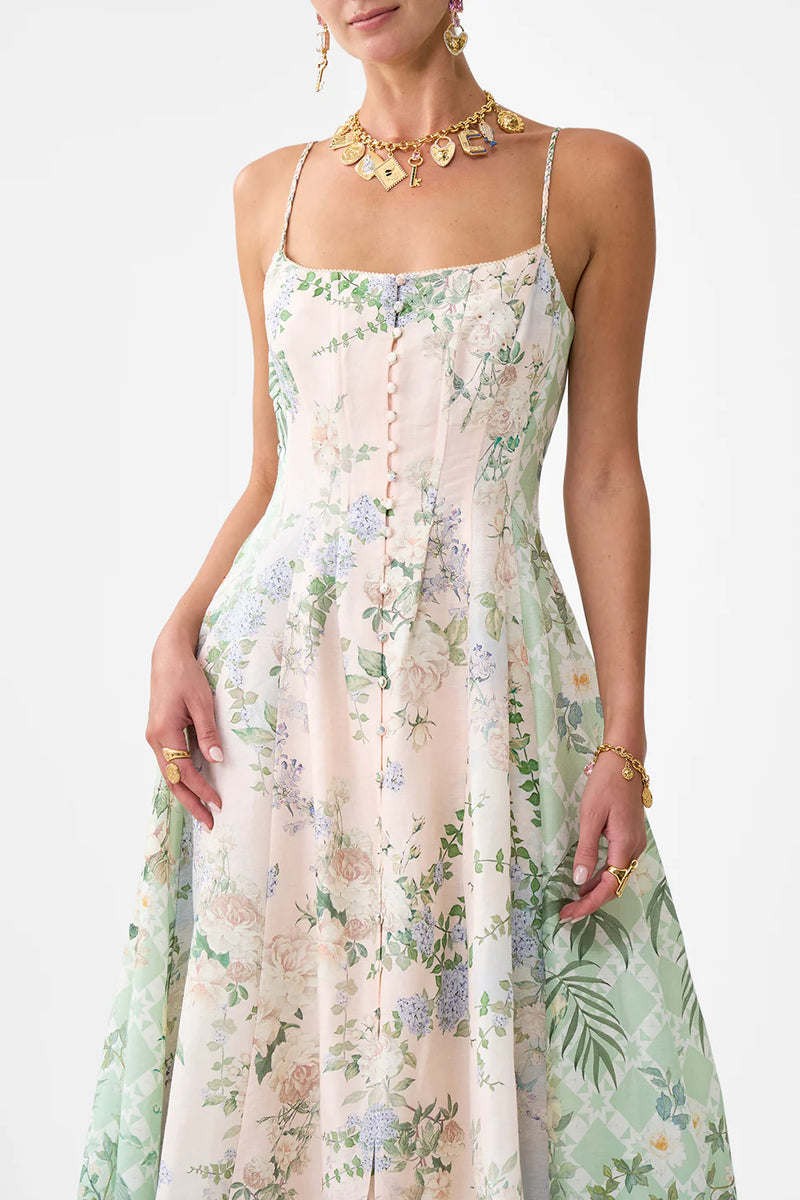 CAMILLA CORSET DRESS WITH LONG FLARED SKIRT - PALACIO PLAYGROUND ...